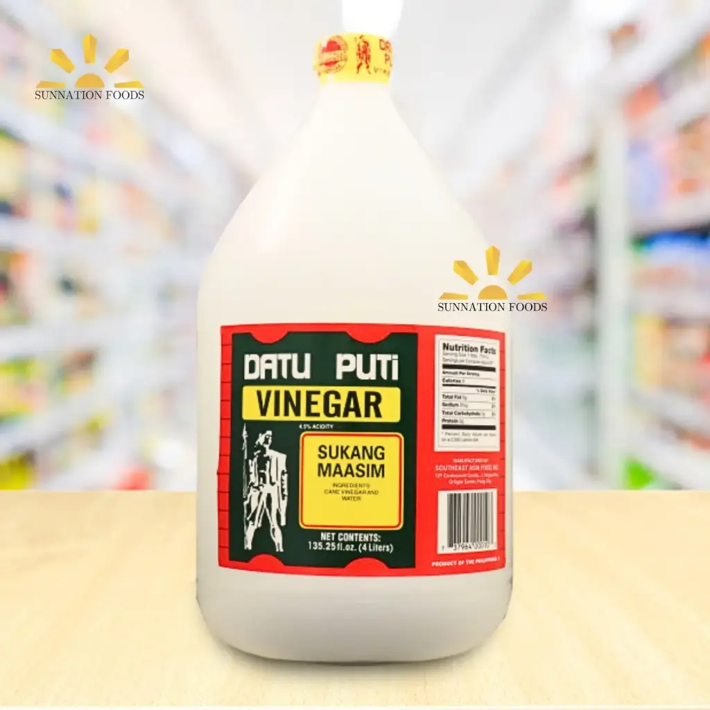 Datu Puti VINEGAR 4x4L | Sunnation Foods